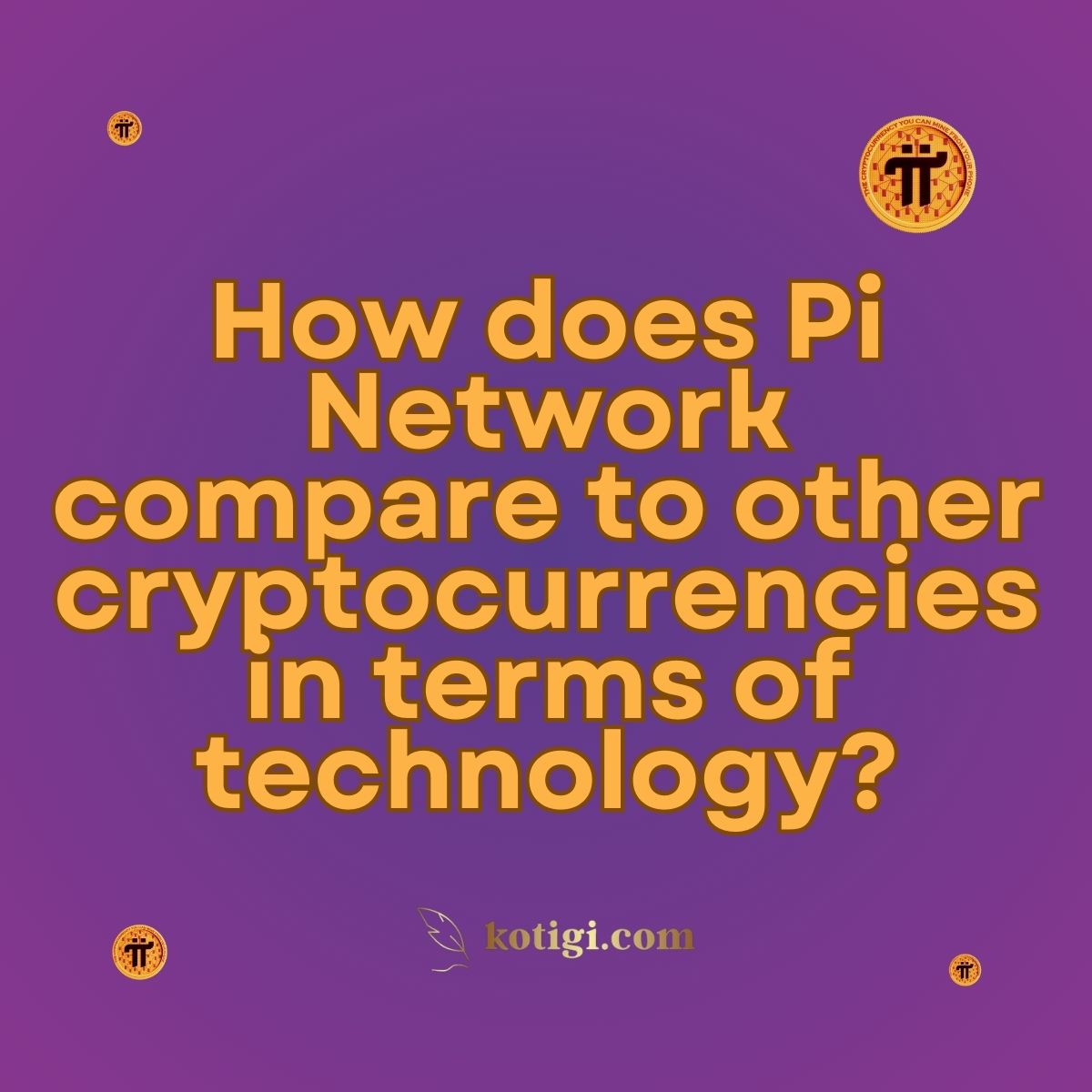How does Pi Network compare to other cryptocurrencies in terms of ...